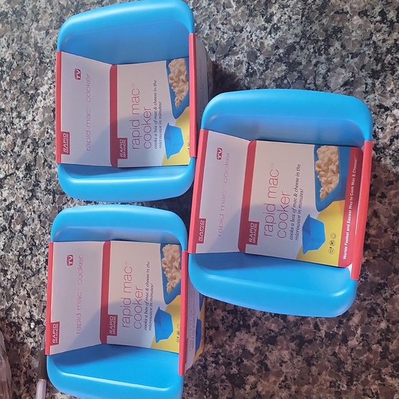 Rapid Brands | Kitchen | Lot Of 3 Rapid Mac Cooker Cook Mac N Cheese In ...